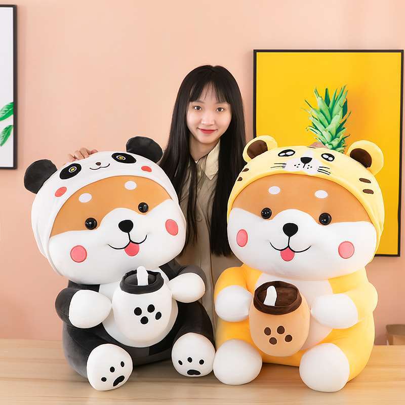 Transformation Milk Tea Dog Plush Toy – Meredith Place